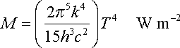 Radiance: Integrating the Planck Equation ~ TERMODINAMIKA